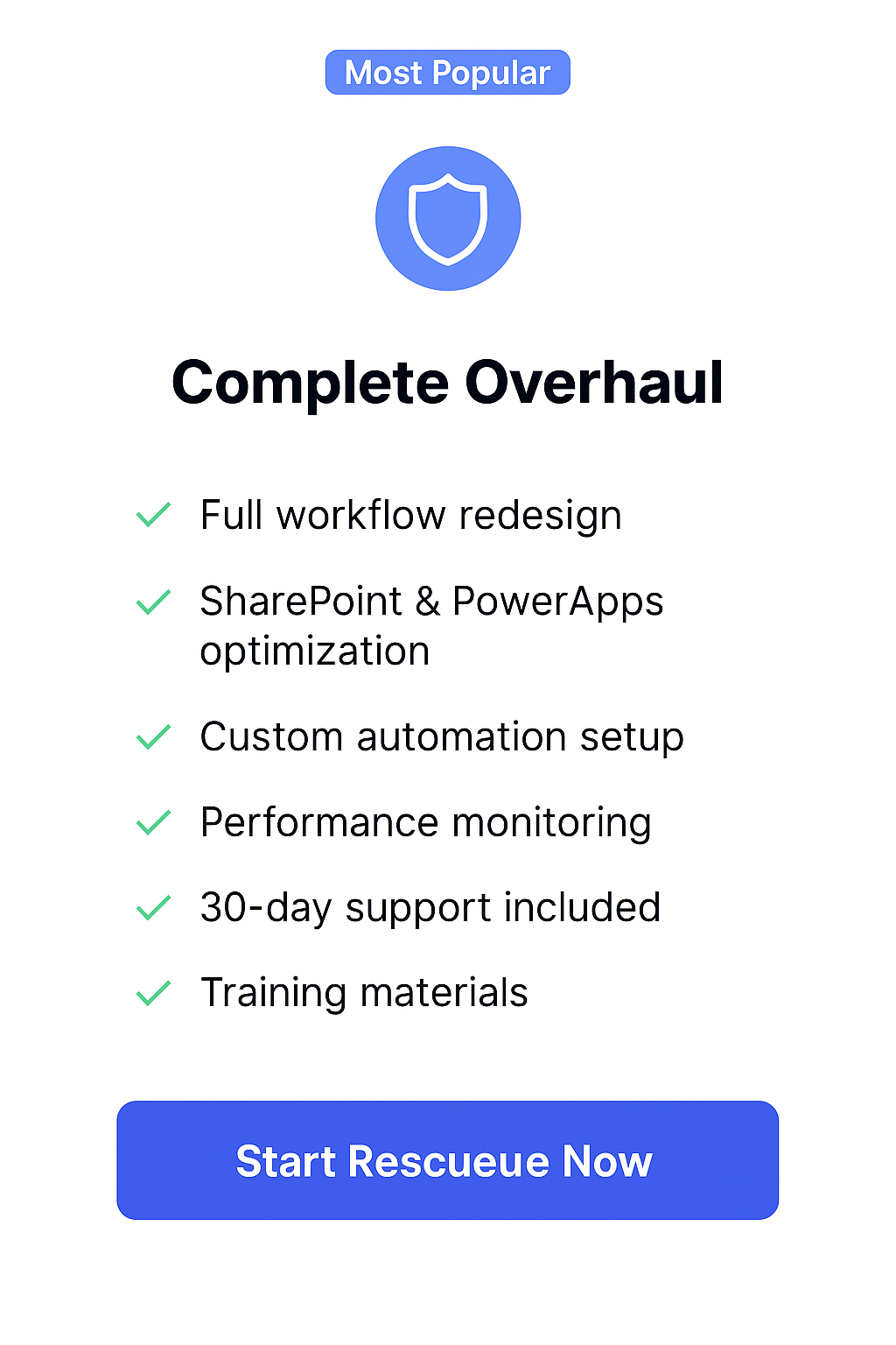 Complete Overhaul – Comprehensive Workflow Redesign & Automation Tools ...